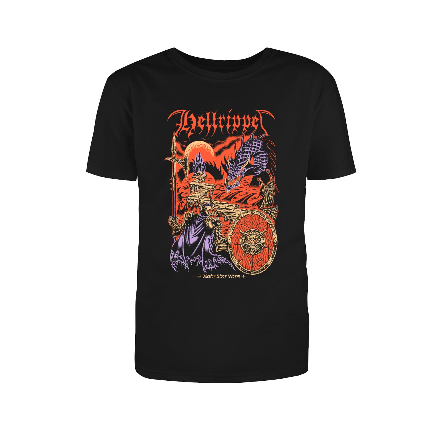 Mester Stoor Worm T-Shirt – Torn from the Grave EU/UK